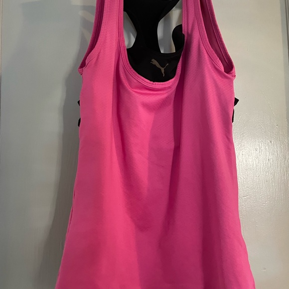 Puma | Tops | Puma Pink Workout Top | Poshmark
